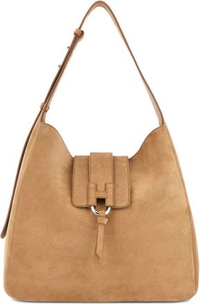 Hogan Femme, Sacs, Brun, Taille: ONE Size Sac bandouli&egrave;re