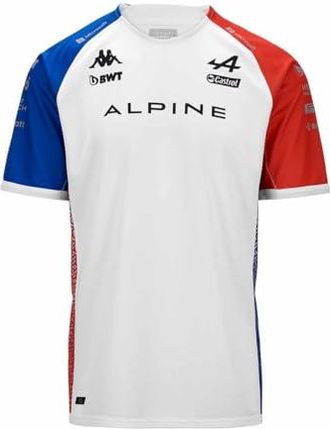 Kappa Maillot Kombat Alpine France BWT Alpine F1 Team - Blanc - Homme - Taille 3XL