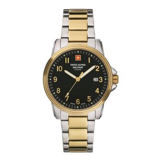 Swiss Alpine Military 7011.1147 Uhr - - Accessories - Herren - Gelb - ONE SIZE