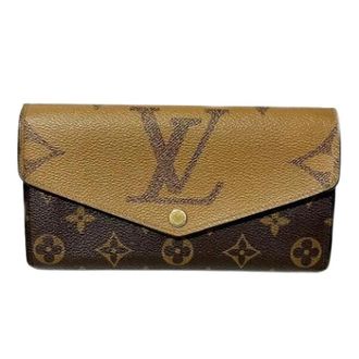 Louis Vuitton Pre-owned Long wallet (bi-fold) - - Pre-owned - Damen - Braun - ONE SIZE
