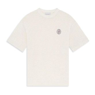 Dr&ocirc;le de Monsieur Homme, Tops, Blanc, Taille: L Knit T-Shirt