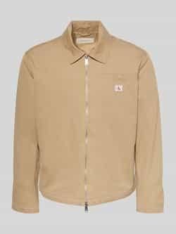 Calvin Klein Jeans Regular Fit Hemdjacke aus reiner Baumwolle