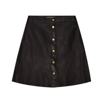 Busnel Leather Skirts - Femme - Jupes - Noir - Taille: 36 FR