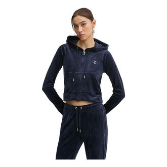 Juicy Couture Madison Sweat &agrave; capuche - Femme - Sweatshirts et sweats &agrave; capuche - Bleu - Taille: 44 FR