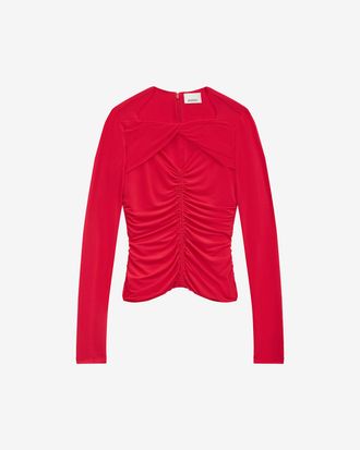 Isabel Marant Top Vandalia - Femme - Rouge - Taille 34 - Isabel Marant