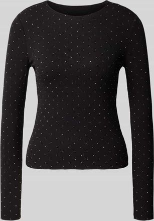 Vero Moda Langarmshirt mit feinen Ziersteinen