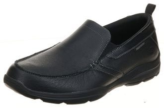 Skechers Herrenschuhe, Relaxed Fit: Harper, Forde Slipper, Schwarz, 10.5 X-Wide