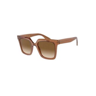 Giorgio Armani Femme, Accessoires, Brun, Taille: ONE Size Lunettes de soleil femme en ac&eacute;tate marron