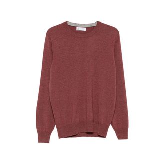 Brunello Cucinelli Crew-neck Long-sleeve Sweater