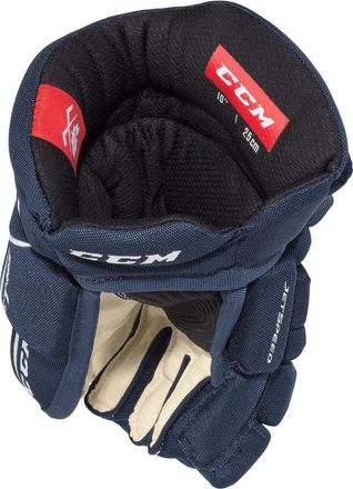 CCM JetSpeed FT485 Junior NAVY/WHITE12 Eishockey Handschuh