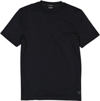 Strellson Herren T-Shirt schwarz Baumwolle