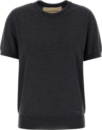 Valentino Garavani Femme, Pulls, Gris, Taille: 42 FR Tops