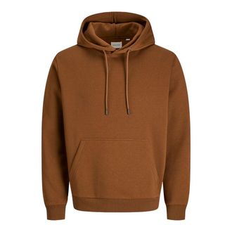 Jack & Jones Male Kapuzenpullover Plus Size Einfarbig Kapuzenpullover