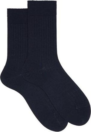 Dor&eacute; Dor&eacute; Chaussettes c&ocirc;tel&eacute;es en laine m&eacute;rinos