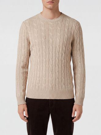 Polo Ralph Lauren Zopfstrickpullover mit Rundhalsausschnitt aus 100% Kaschmir