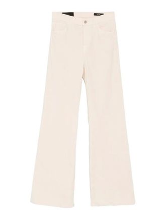 Dondup Straight Leg Jeans - Creme