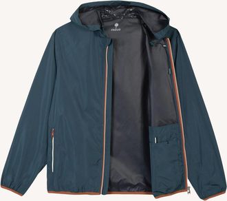 Faguo Veste imperméable bleu réversible - CARNOUET