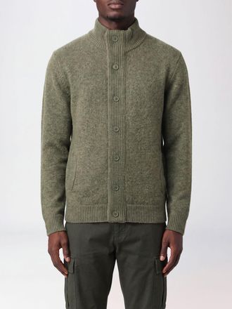 Barbour Hochgeschlossener Cardigan aus reiner Wolle mit Knopfverschluss