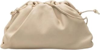 Bottega Veneta Pre-owned Mini Pouch - Femme - Pre-owned - Beige - Taille: ONE Size