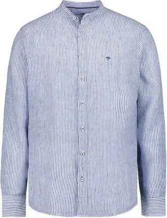 Fynch-Hatton Fynch-Hatton Herren Hemd blau Leinen