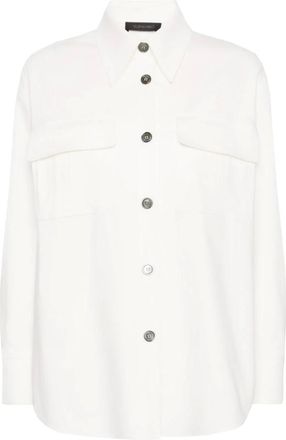 Elena Miro Femme, Blouses et Chemises, Blanc, Taille: 40 FR 011 Camicia
