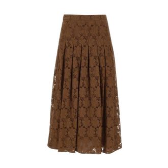 Max Mara Damen, R&ouml;cke, Braun, LGr&ouml;&szlig;e