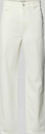 Officine G&eacute;n&eacute;rale Regular Fit Jeans mit Knopfverschluss