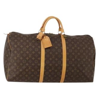 Louis Vuitton Pre-owned Keepall 60 Boston Bag - - Pre-owned - Damen - Braun - ONE SIZE