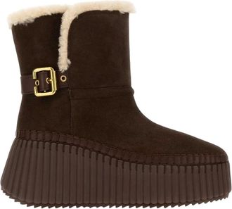 Chlo&eacute; Bottes chevilles Nama - Femme - Chaussures - Brun - Taille: 41 EU