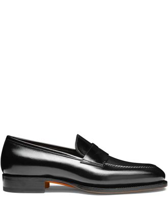 Santoni Klassische Loafer - Schwarz