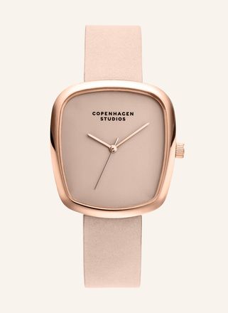 Copenhagen Copenhagen Studios Armbanduhr Aus Echtleder rosegold