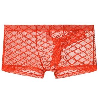Generic String Homme sous Vetement Homme Sexy &Eacute;rotique Jockstrap sous V&ecirc;tement Mesh Uni L&eacute;ger Et A&eacute;r&eacute; Tenue Exotique Polyvalente pour Maison F&ecirc;te Ou Look D&eacute;co
