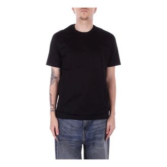 Paul & Shark Homme, Tops, Noir, Taille: L T-shirt Logo Yachting