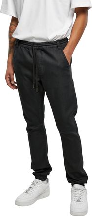 Urban Classics Herren Hose Knitted Denim Jogpants realblack Washed 3XL