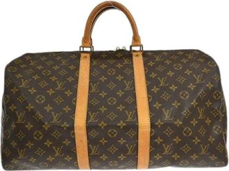 Louis Vuitton unisex, Pre-owned, Brun, Taille: ONE Size Sac Keepall Pre-owned