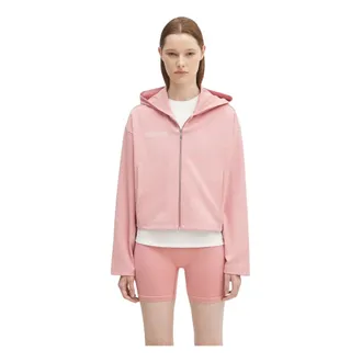 PANGAIA Pangaia, Femme, Sweatshirts et sweats &agrave; capuche, Rose, Taille: 44 FR Zip-throughs