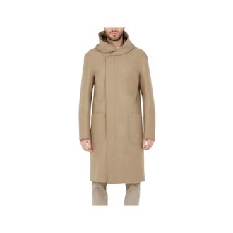 Paolo Pecora Herrenmantel aus Tortora Wolle - - Coats - Herren - Beige - M