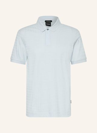 HUGO BOSS Jersey-Poloshirt Parley blau