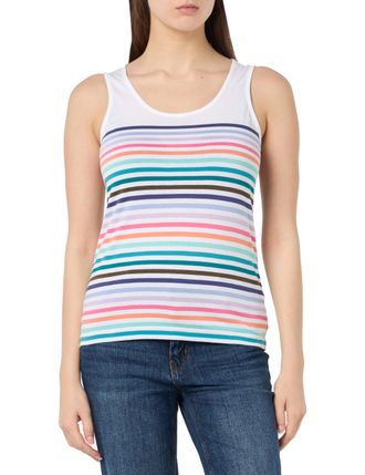 Armor Lux Damen Tanktop in 10 Farben T-Shirt, Multicol Corsen weiß, XXX-Large