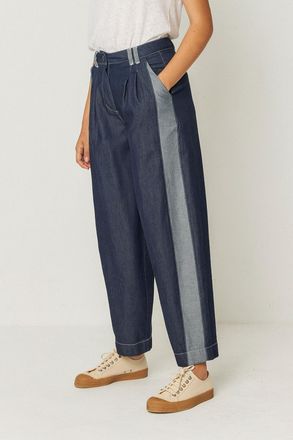 SKFK Damen vegan Hose Almike Blau