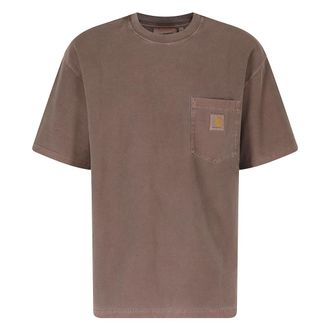Carhartt Work in Progress Homme, Tops, Brun, Taille: M T-Chemises