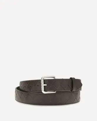 Bottega Veneta Intrecciato Belt Male 100
