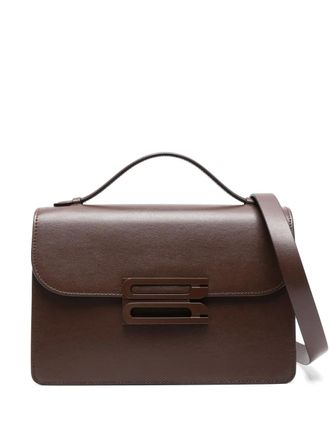Victoria Beckham sac porté épaule Dorian - Marron