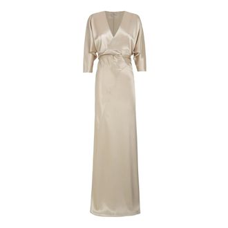 Cortana Amara- Kleid champagne- - - Dresses - Damen - Beige - M