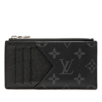 Louis Vuitton Porte-cartes porte-monnaie Pre-owned - Femme - Pre-owned - Noir - Taille: ONE Size