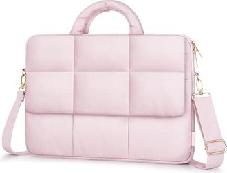 Mosiso Sacoche Ordinateur Portable 15-15,6 Pouces, Compatible Avec Macbook, Hp, Dell, Lenovo, Asus, Rectangulaire, Matelass&eacute;e, &agrave; Rabat, Avec Fermeture &eacute;clair