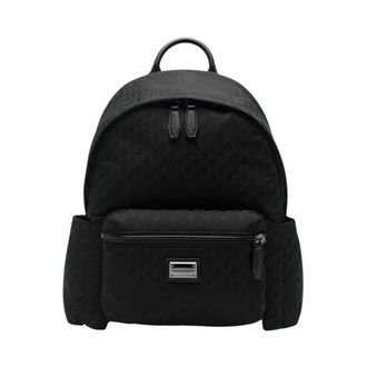 Emporio Armani Sac &agrave; dos Eagle All Over - Homme - Sacs - Noir - Taille: ONE Size