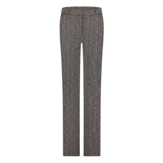 Ibana Graue Pasetta Hose - - Trousers - Damen - Grau - 2XL