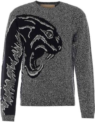 Valentino Garavani Pull Col Rond - Gris