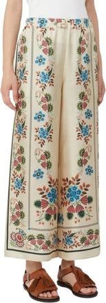 Max Mara Femme, Pantalons, Beige, Taille: 40 FR Wide Pantalons